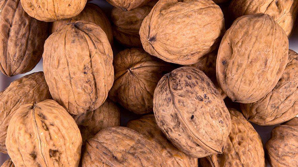 walnoten in dop